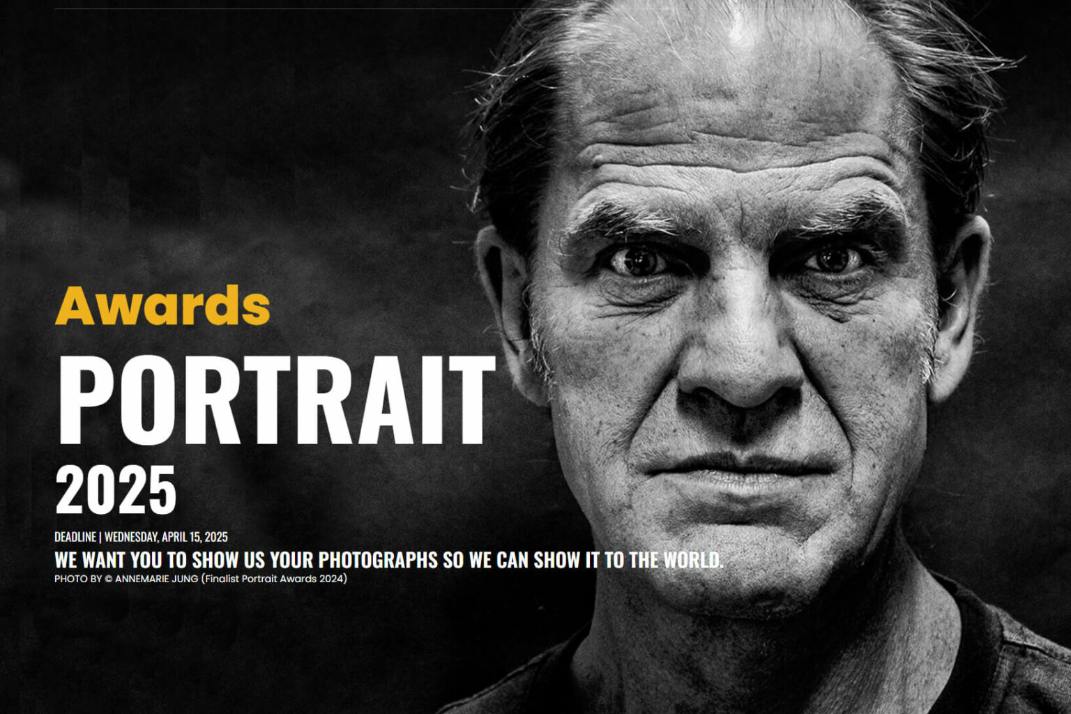 Portrait Awards 2025 - Fotowettbewerbe Liste